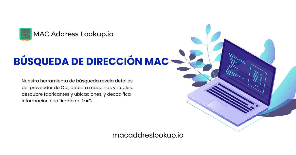 Buscador de Mac - Buscar MAC, OUI y del Fabricante